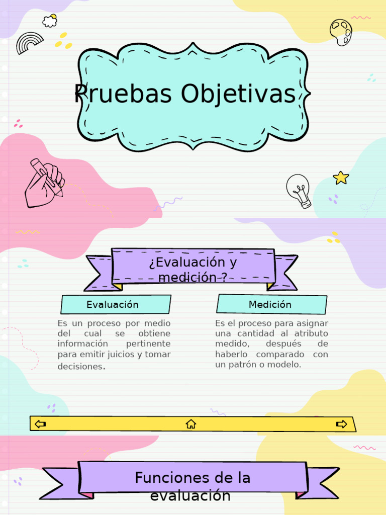 Pruebas Objetivas | PDF | Evaluación | Cognición