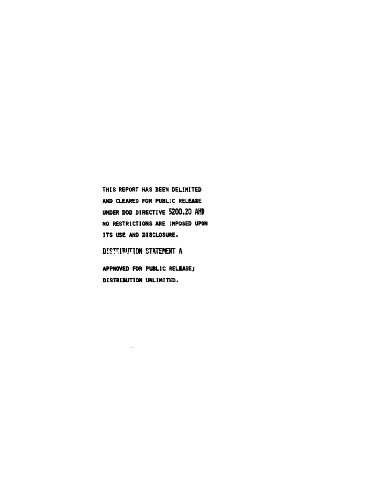 AD443102, Peak Overpressure Vs Scaled Distance | PDF