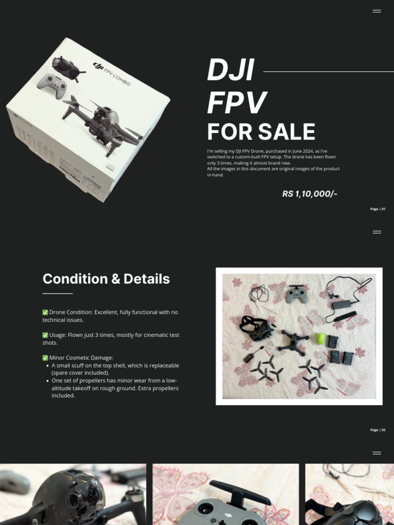 Dji FPV For Sale | PDF
