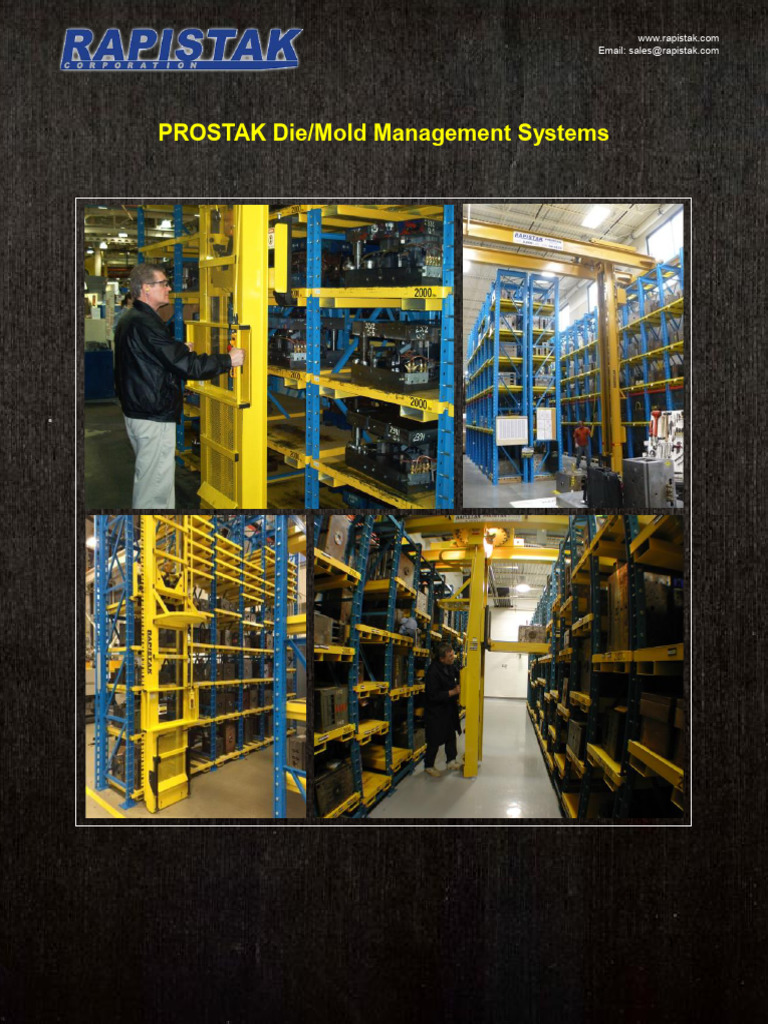 PROSTAK Die/Mold Management Benefits | PDF | Forklift | Pallet