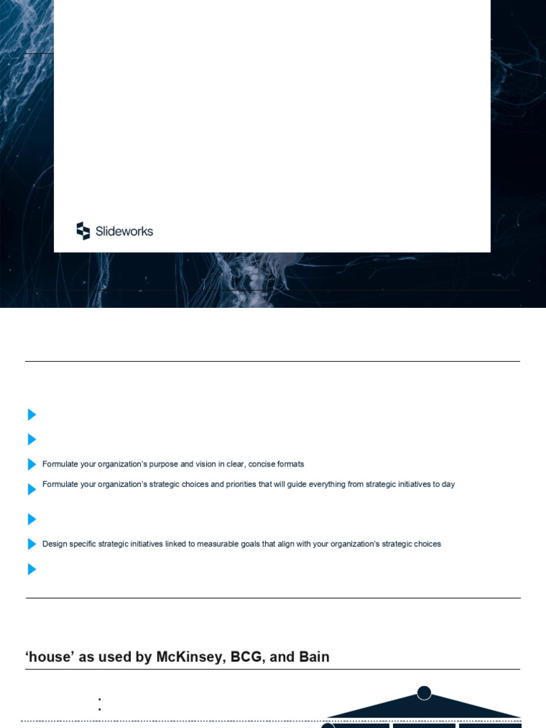 Slideworks Business Strategy OVERVIEW | PDF | Strategic Management | Goal