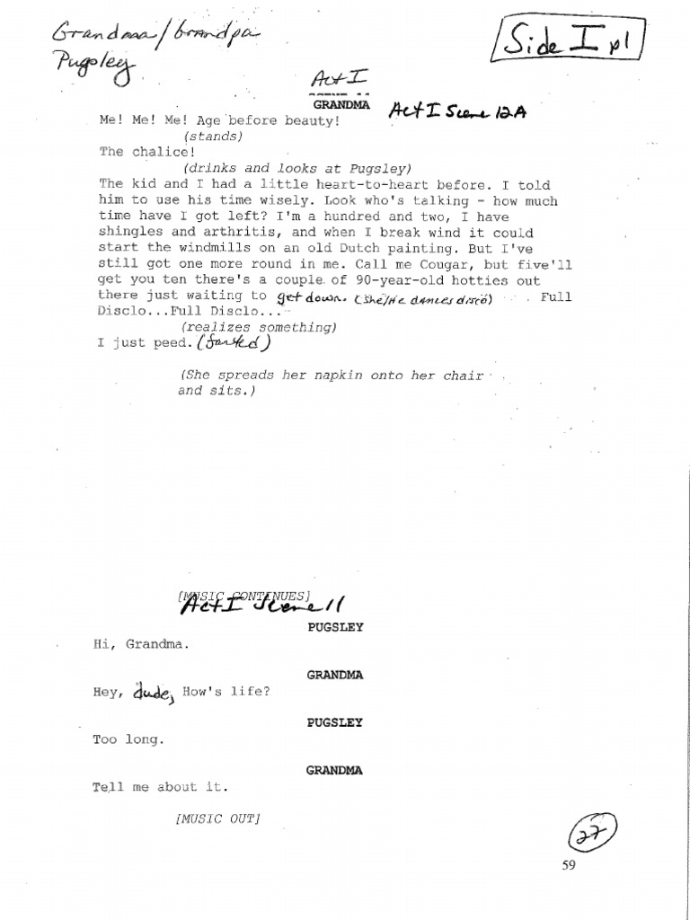 Grandma Pugsley | PDF