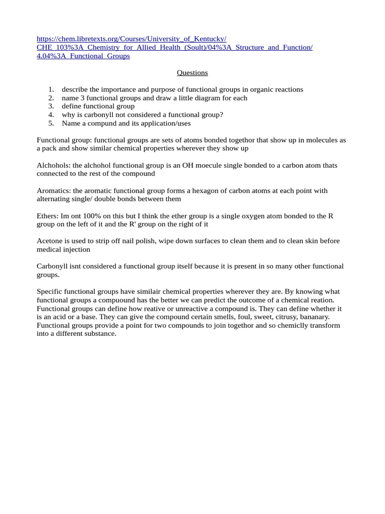 Functionable Groups | PDF