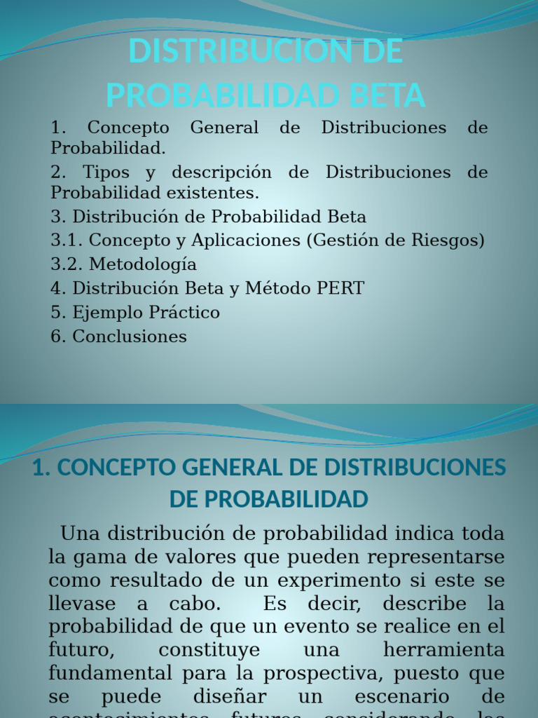 Distribución Beta - Monica Causil | PDF | Distribución de probabilidad ...