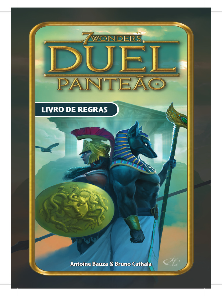 7 Wonders Duel - Panteão - Manual de Instruções | PDF | Cartas de ...