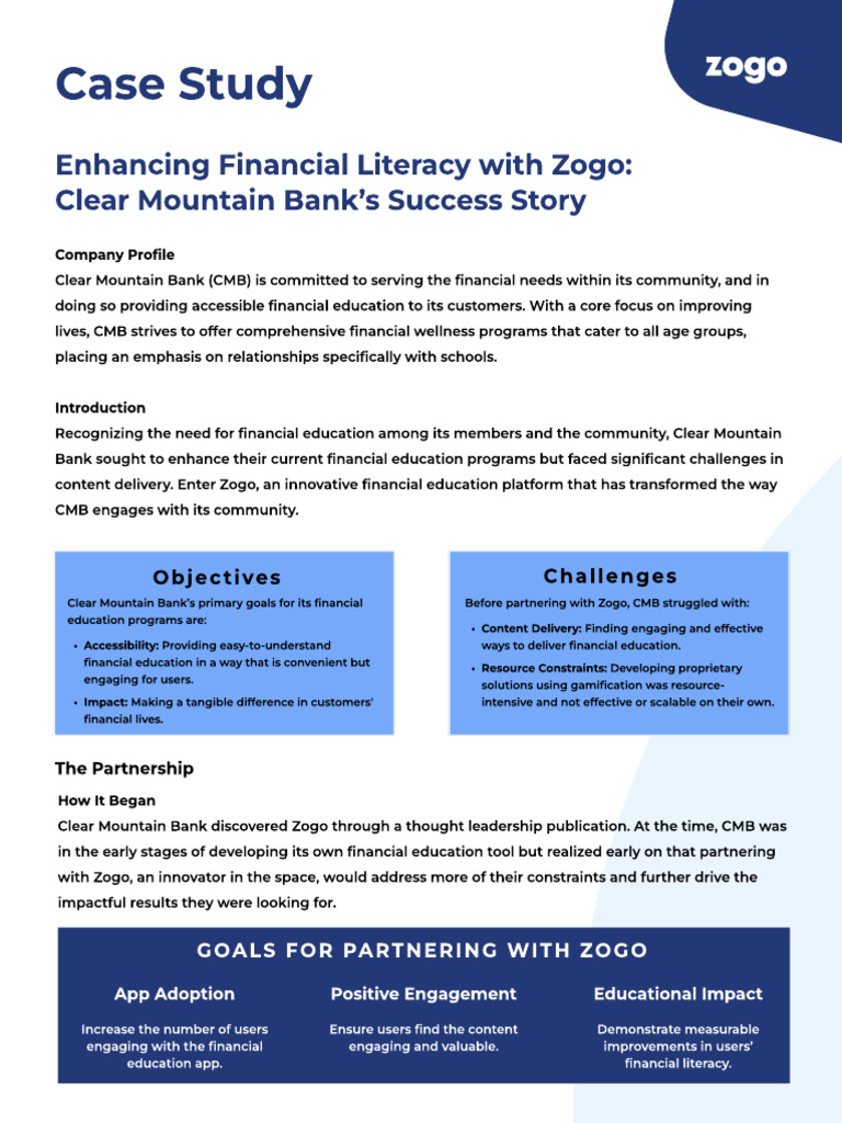 Clear Mountain Bank Case Study | PDF | Usability | Learning