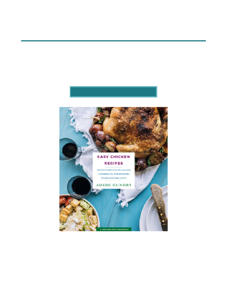 103 Easy Chicken Recipes for All Meals | PDF