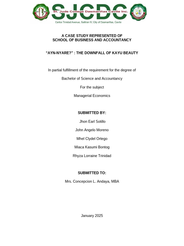 Reviving Kayu Beauty: A Strategic Analysis | PDF | Brand | Advertising