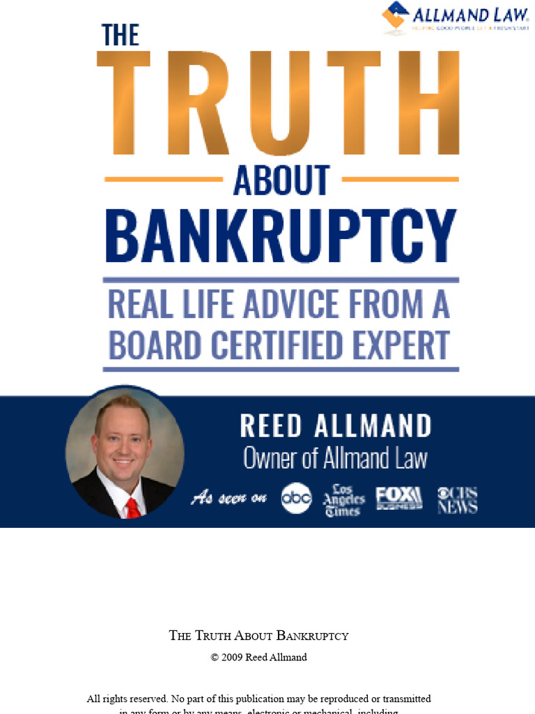 Understanding Bankruptcy Basics | PDF | Chapter 7 | Loans