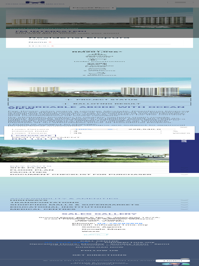 RESIDENSI ELOPURA - Properties PR1MA | PDF