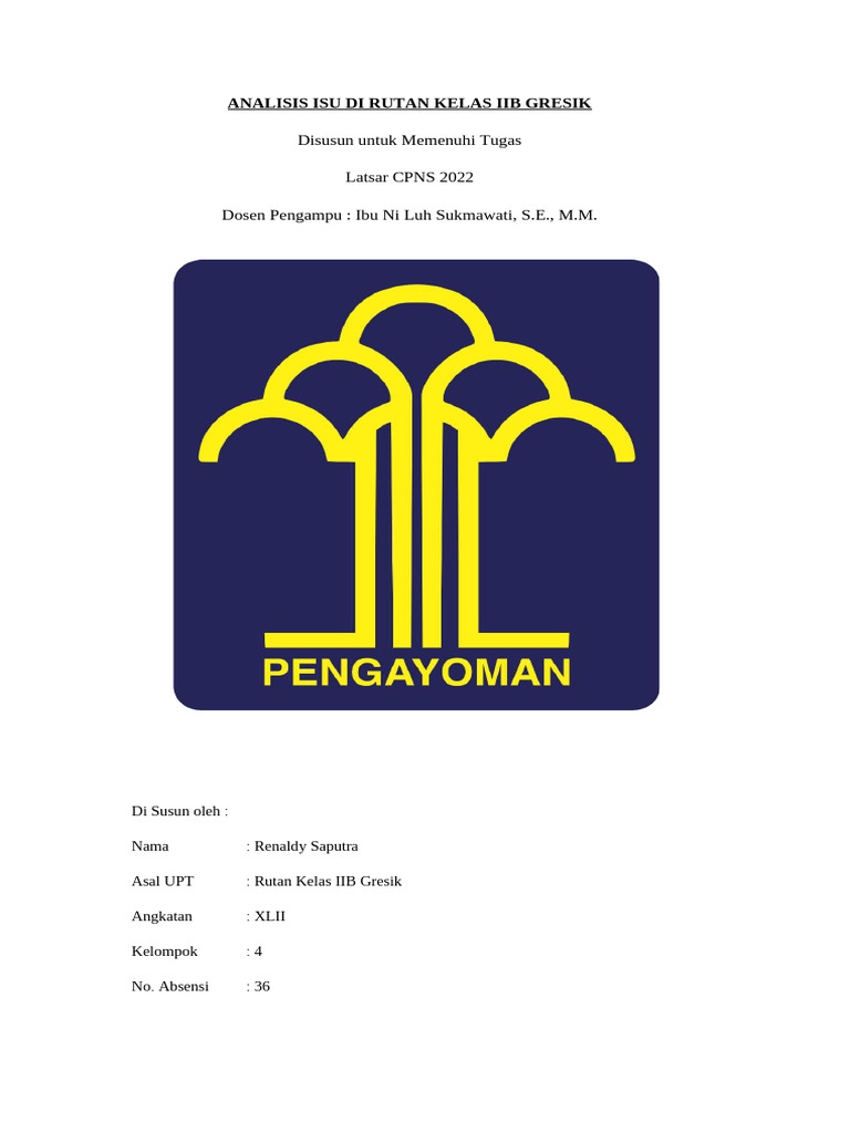 HABITUASI MAS REY LELE | PDF