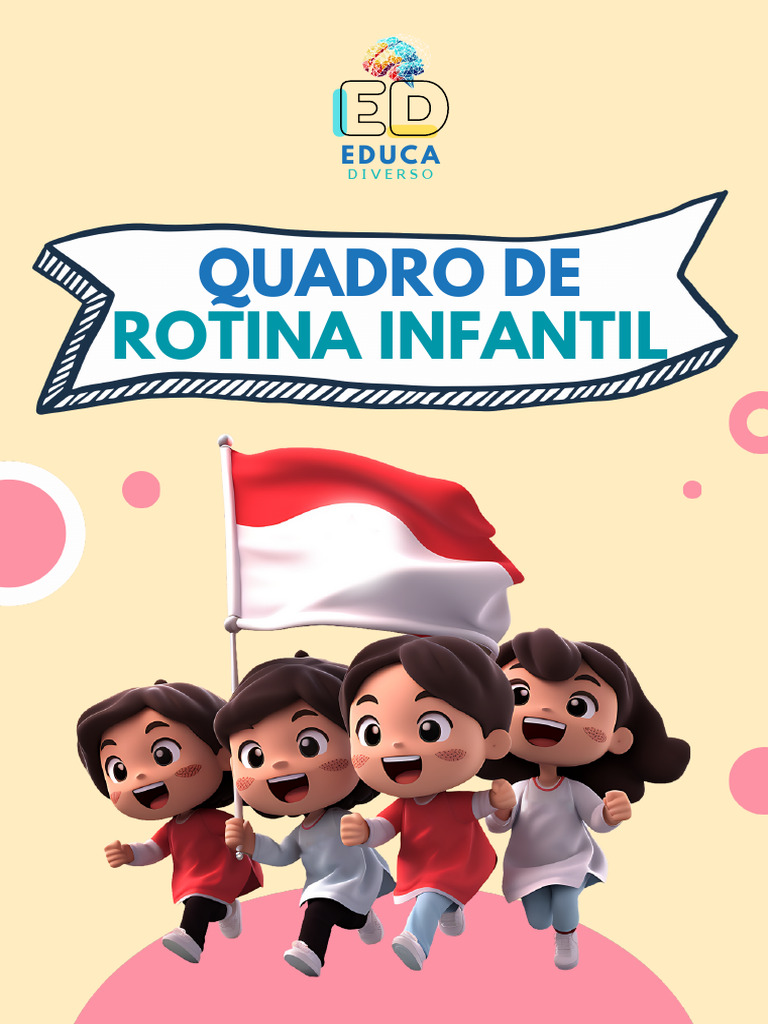 Quadro de Rotina Infantil Semanal | PDF
