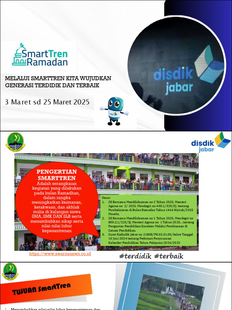 SmartTren: Wujudkan Generasi Terbaik | PDF