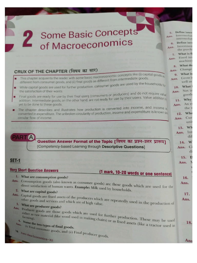 Ch 1&2 Basic Concepts of Macroeconomics | PDF