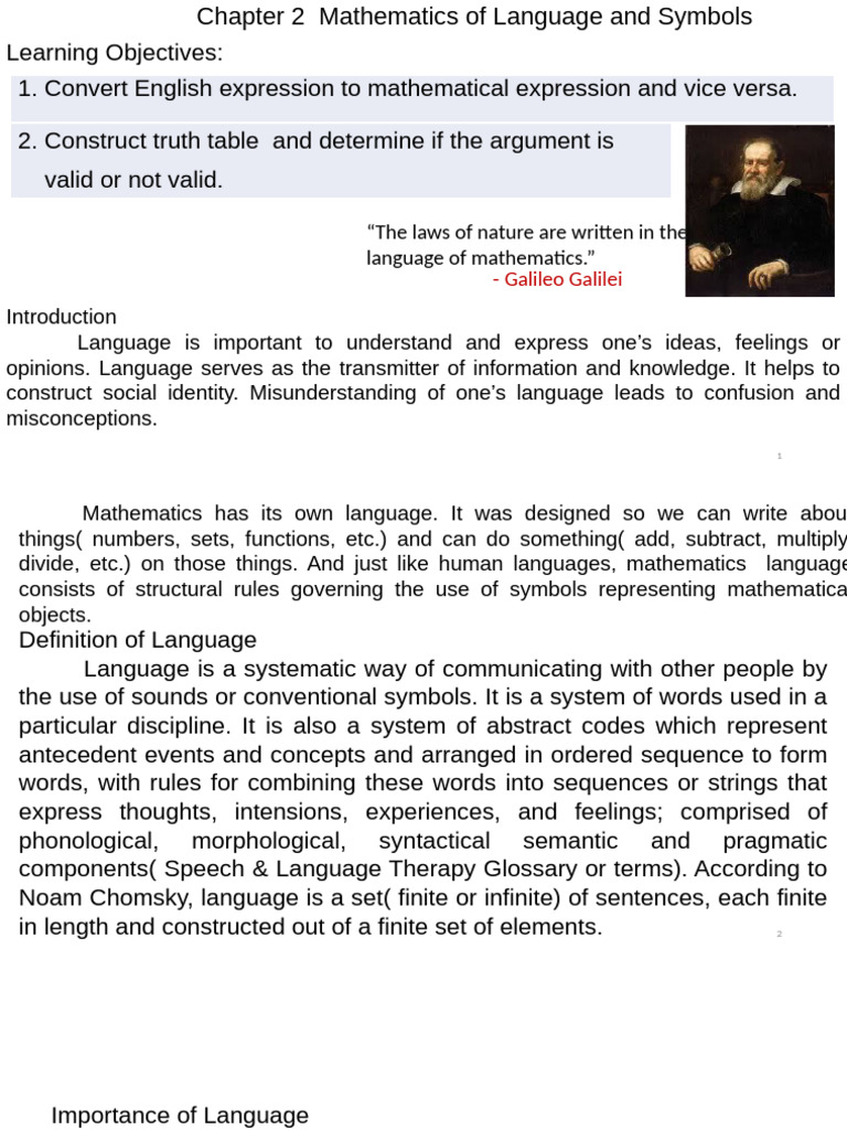 MMW-Ch.2-Part-1-Language-Symbols | PDF | Word | Ratio