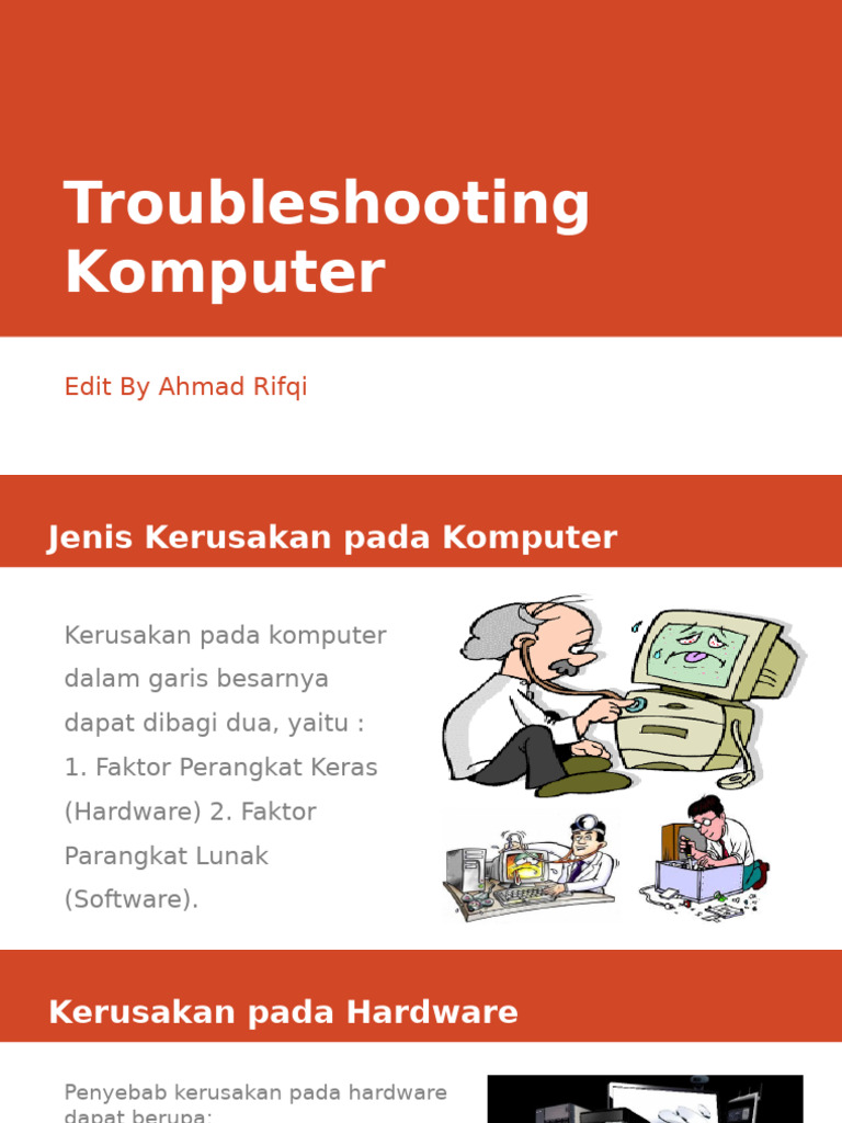Troubleshooting Komputer | PDF