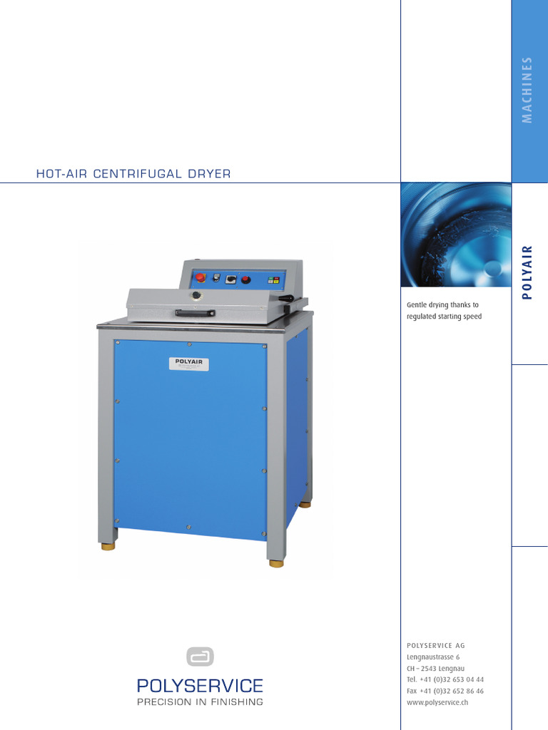 Tumble Dryer - Flyer - POLYAIR - e | PDF