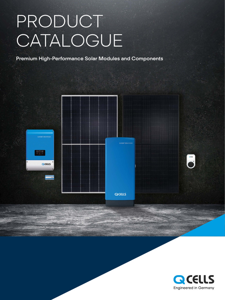Catalog - Q - Cells - Product Catalogue 2020 2021 Rev01 EN ...