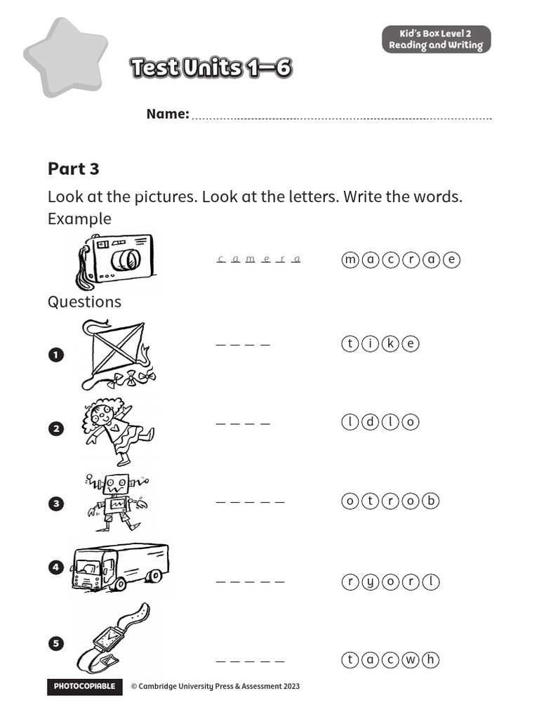Kid's Box Level 2 Activities | PDF
