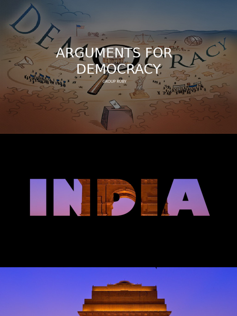 Arguments For Democracy: Group Ruby | PDF