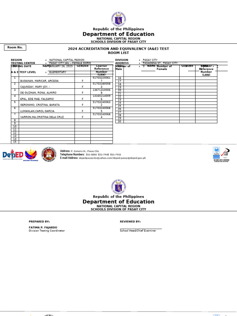PCJ_ELEM_FEMALE | PDF
