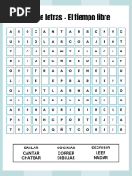 Pasatiempos Sopa de Letras para Imprimir PDF | PDF | Crucigrama