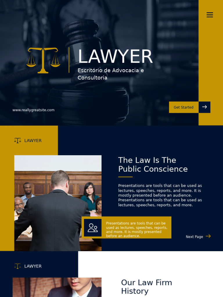 Law Firm Presentation Overview | PDF | Applied Philosophy | Justice