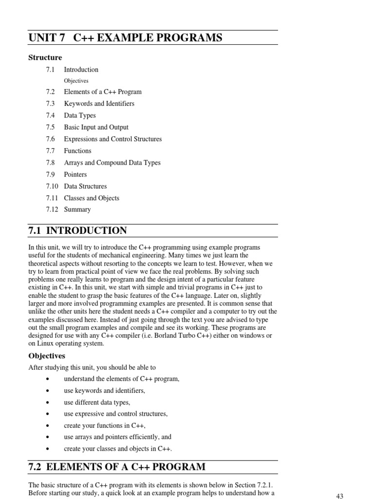 C++ Programming Examples | PDF | Pointer (Computer Programming) | C++
