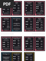 Inscryption Sigils Table Guide | PDF