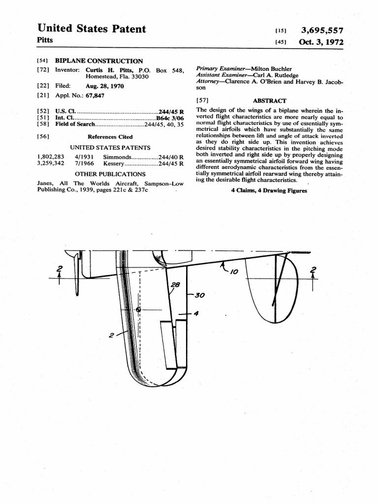Biplane Wing Design for Stable Flight | PDF | Wing | Lift (Force)