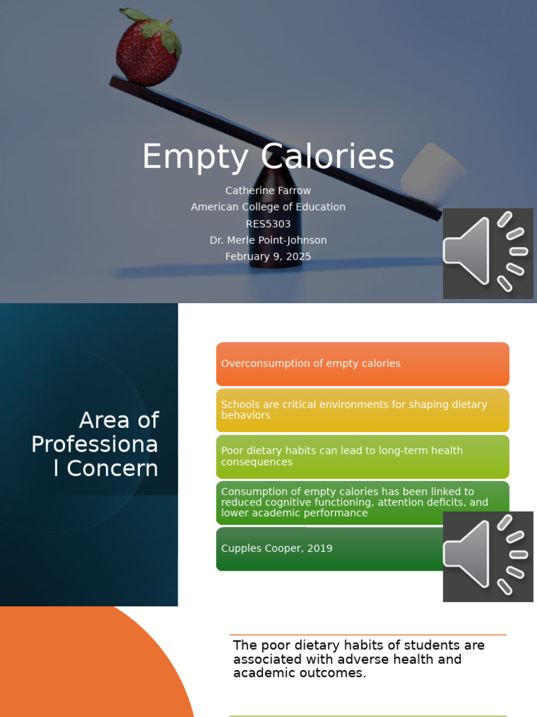 Impact of Empty Calories on Students | PDF | Qualitative Research ...