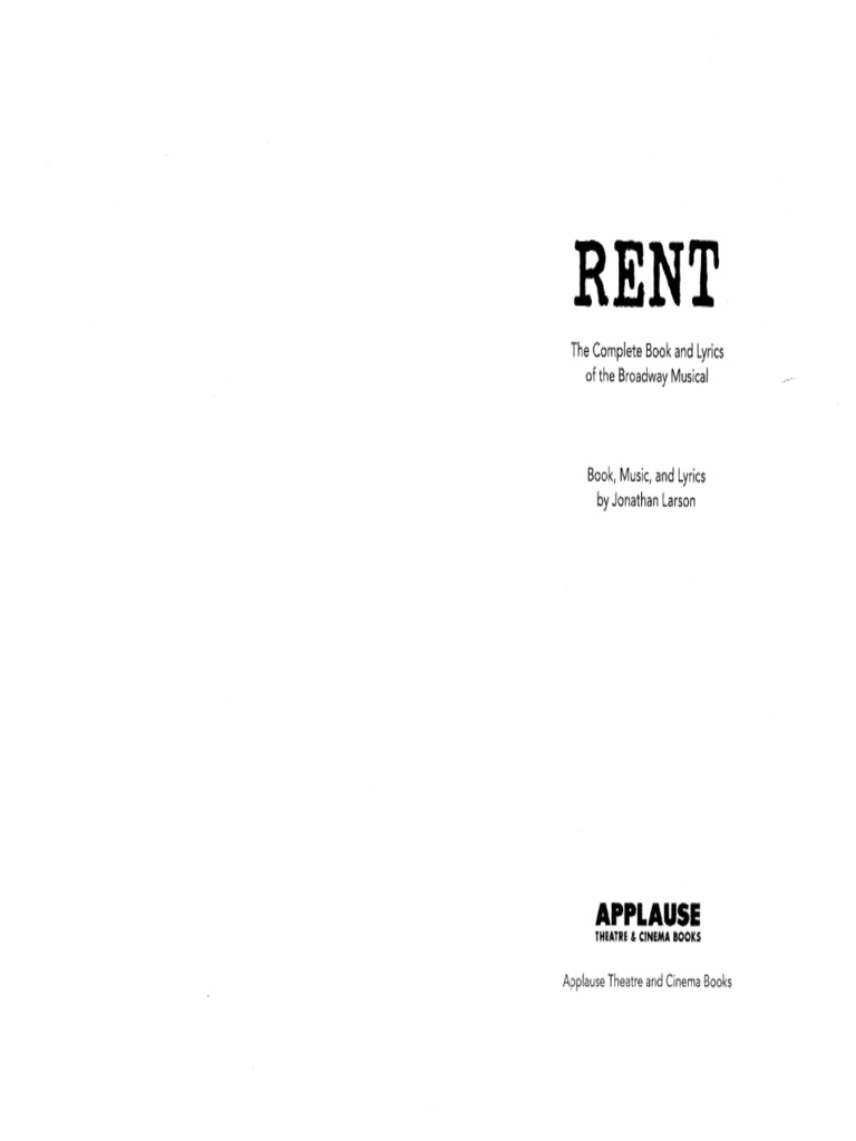Rent | PDF