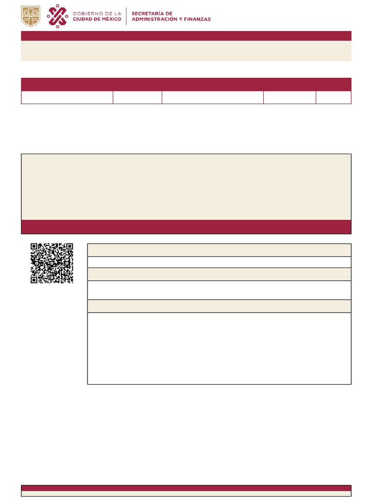 Constancia de Adeudos Predial CDMX | PDF | Impuestos | México
