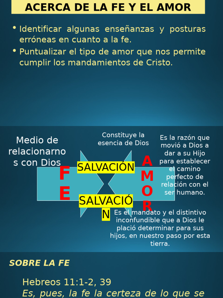 Acerca de La Fe y El Amor | PDF | Fe | Amor