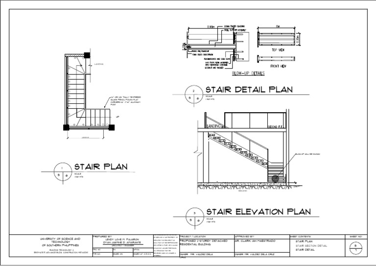 Bt4 Final Revison For Midterm-Stair Details | PDF