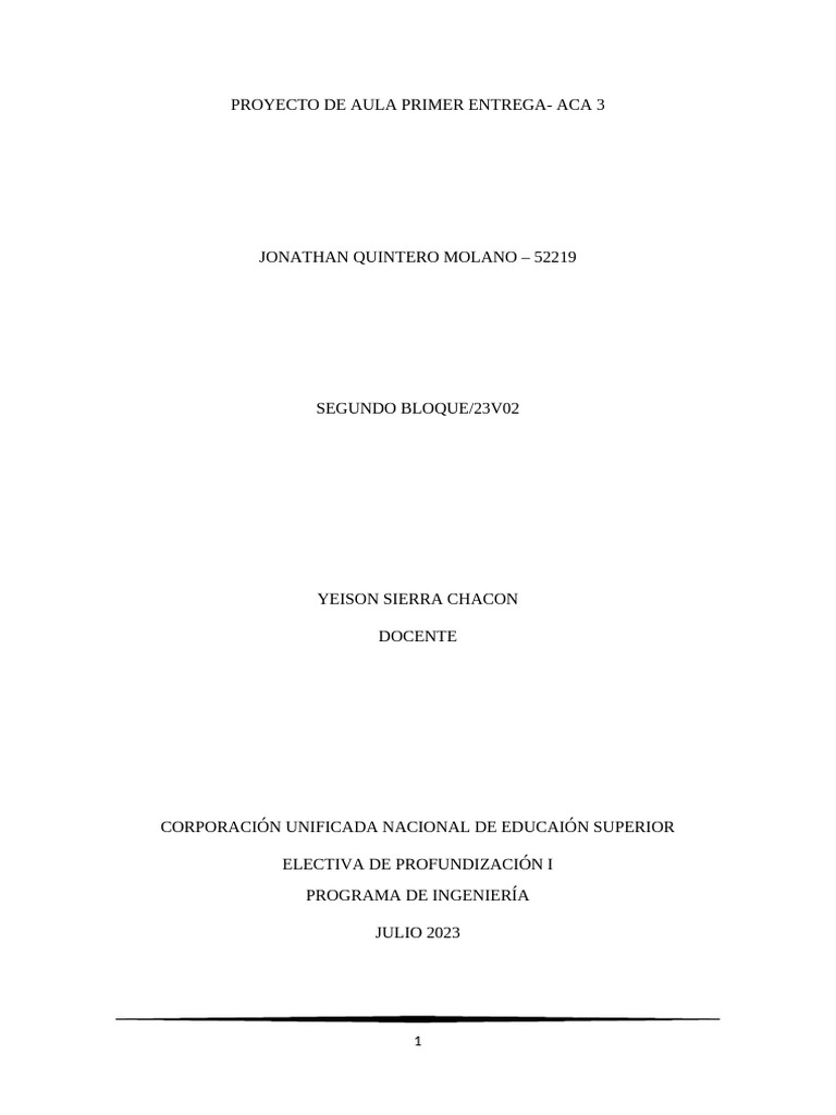 Aca 3 Electiva de Profundizacion | PDF | Derecho laboral | Relaciones laborales