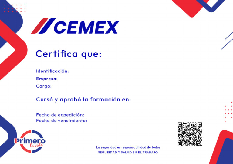 Inducción en Seguridad CEMEX 2024 | PDF