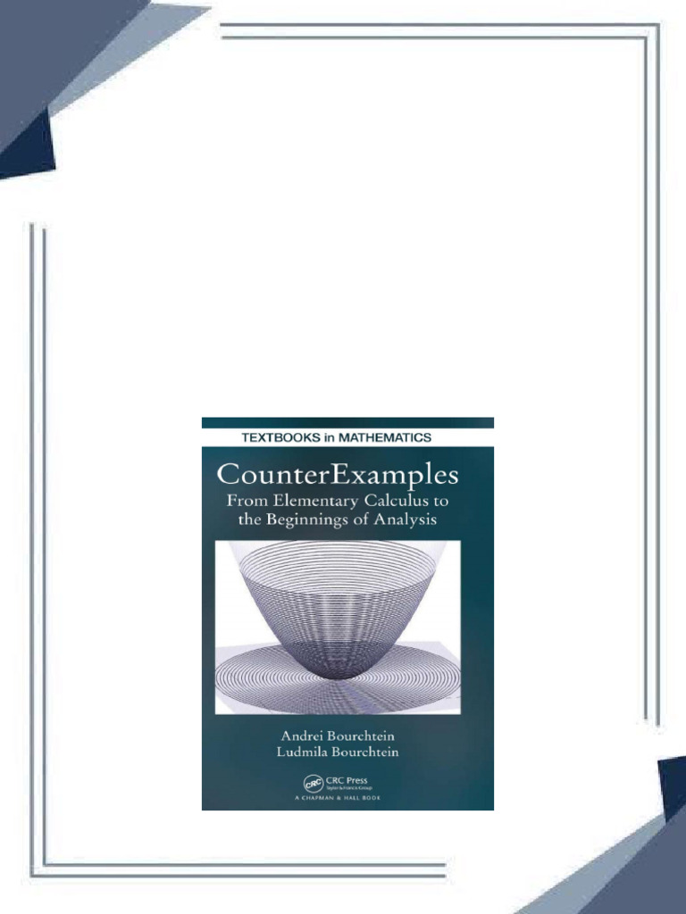 Full Download CounterExamples From Elementary Calculus To The ...