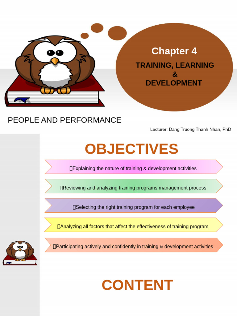 Chap 4 - Training, Learning and Development | PDF | Learning | Educational Technology