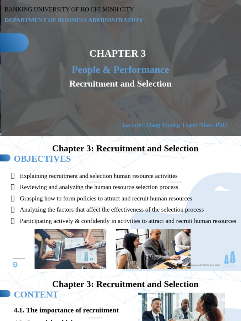 Chap 3 - Recruitment and Selection | PDF | Recruitment | Validity ...