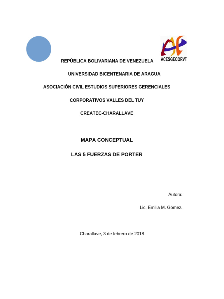 EGL - Mapa Concep - F5 Porter | PDF