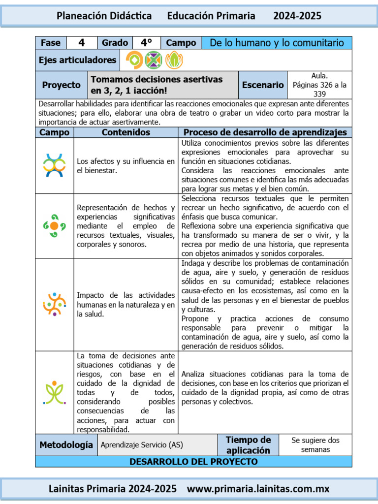 4to Grado Octubre - 04 Tomamos Decisiones Asertivas en 3, 2, 1 (2024-2025) | PDF | Las emociones ...