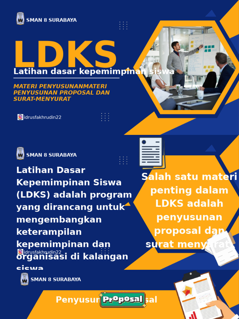 Materi Penyusunan Proposal Dan Surat-menyurat LDKS 2024_20240919_213259_0000 | PDF