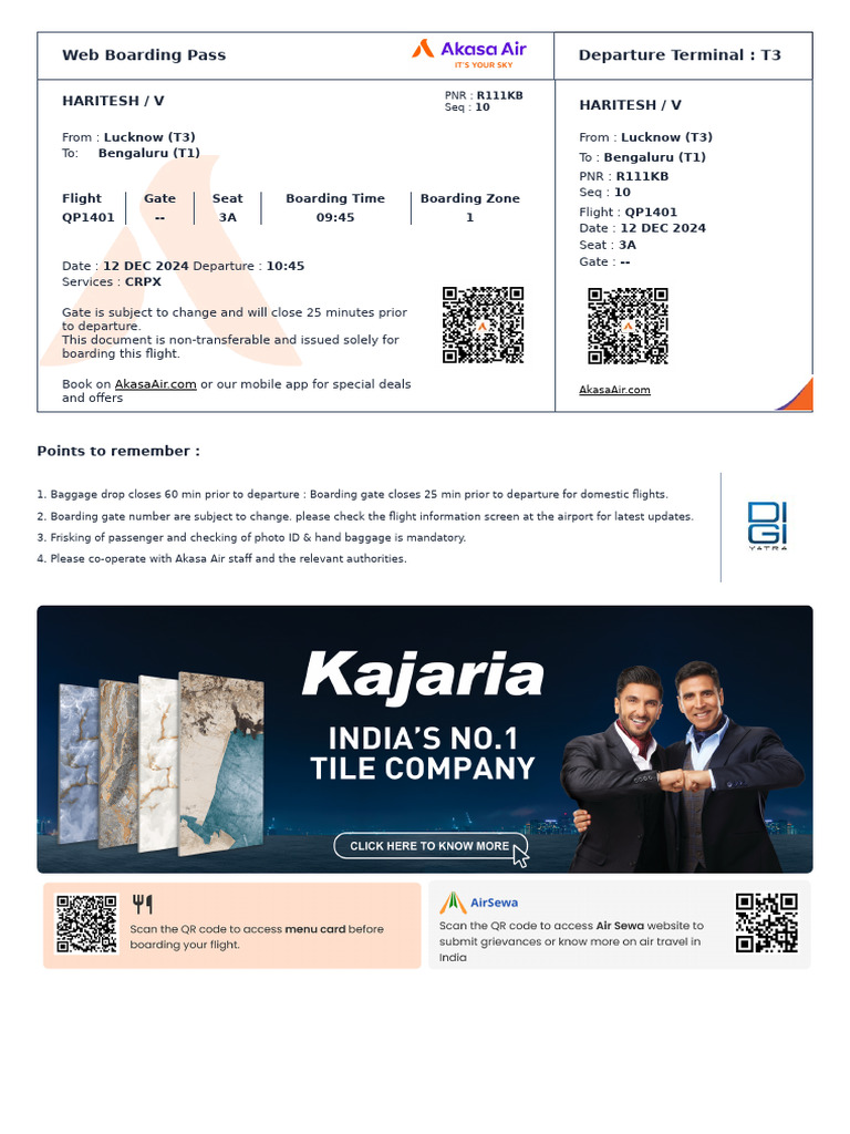 Boarding Pass (1) | PDF