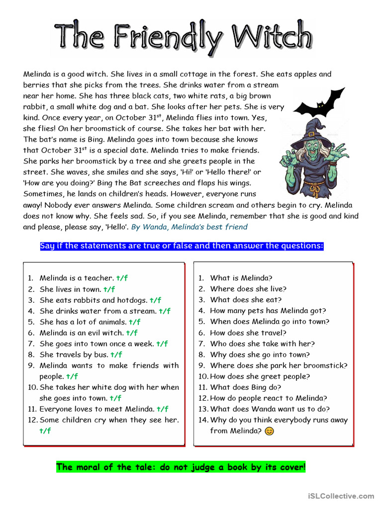 The Friendly Witch | PDF