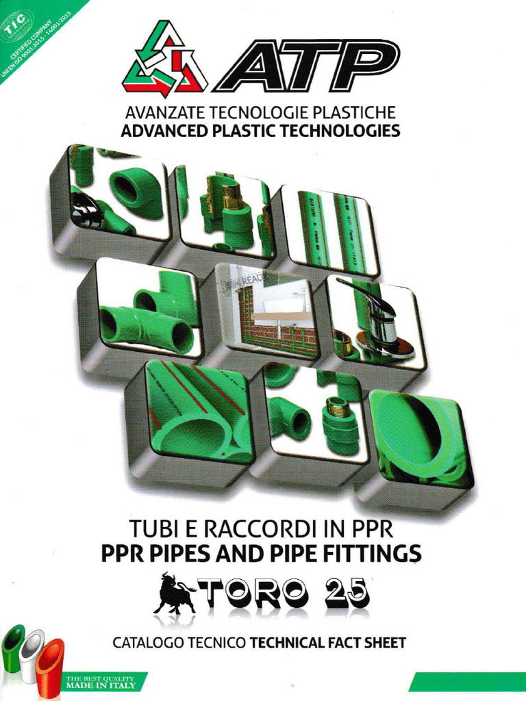 Brosur Pipa PPR ATP Toro | PDF