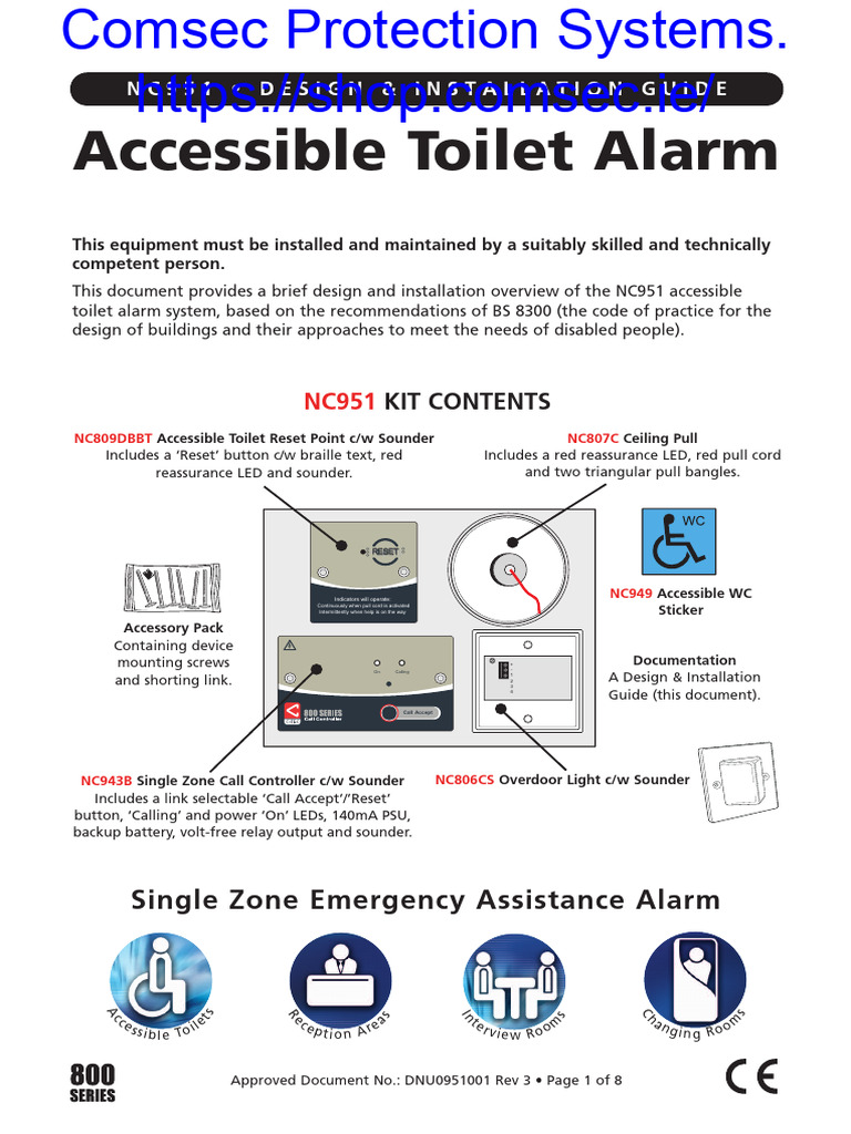 NC951 Installation Guide | PDF | Relay | Electrical Wiring