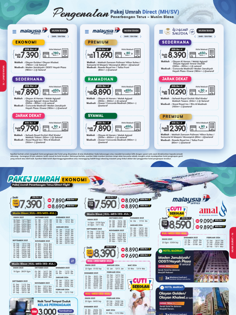 Pakej Umrah Terus | PDF