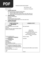 Lesson Plan - Different Kinds of Animals | PDF | Teachers | Lesson Plan