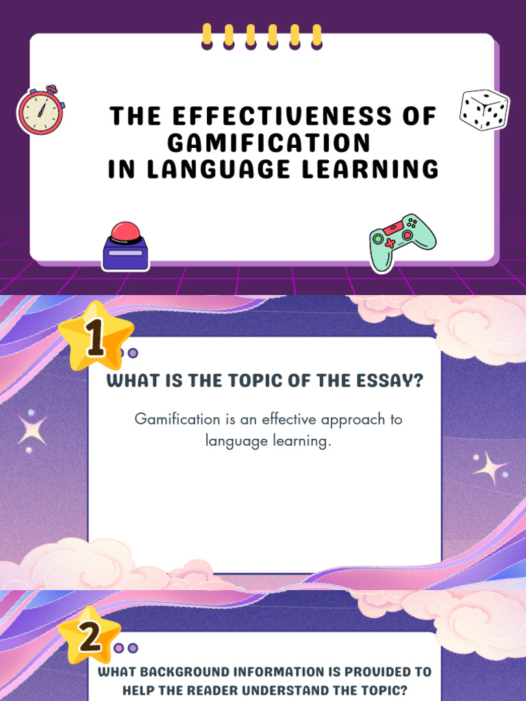 Gamification in Language Learning Effectiveness | PDF | Learning ...